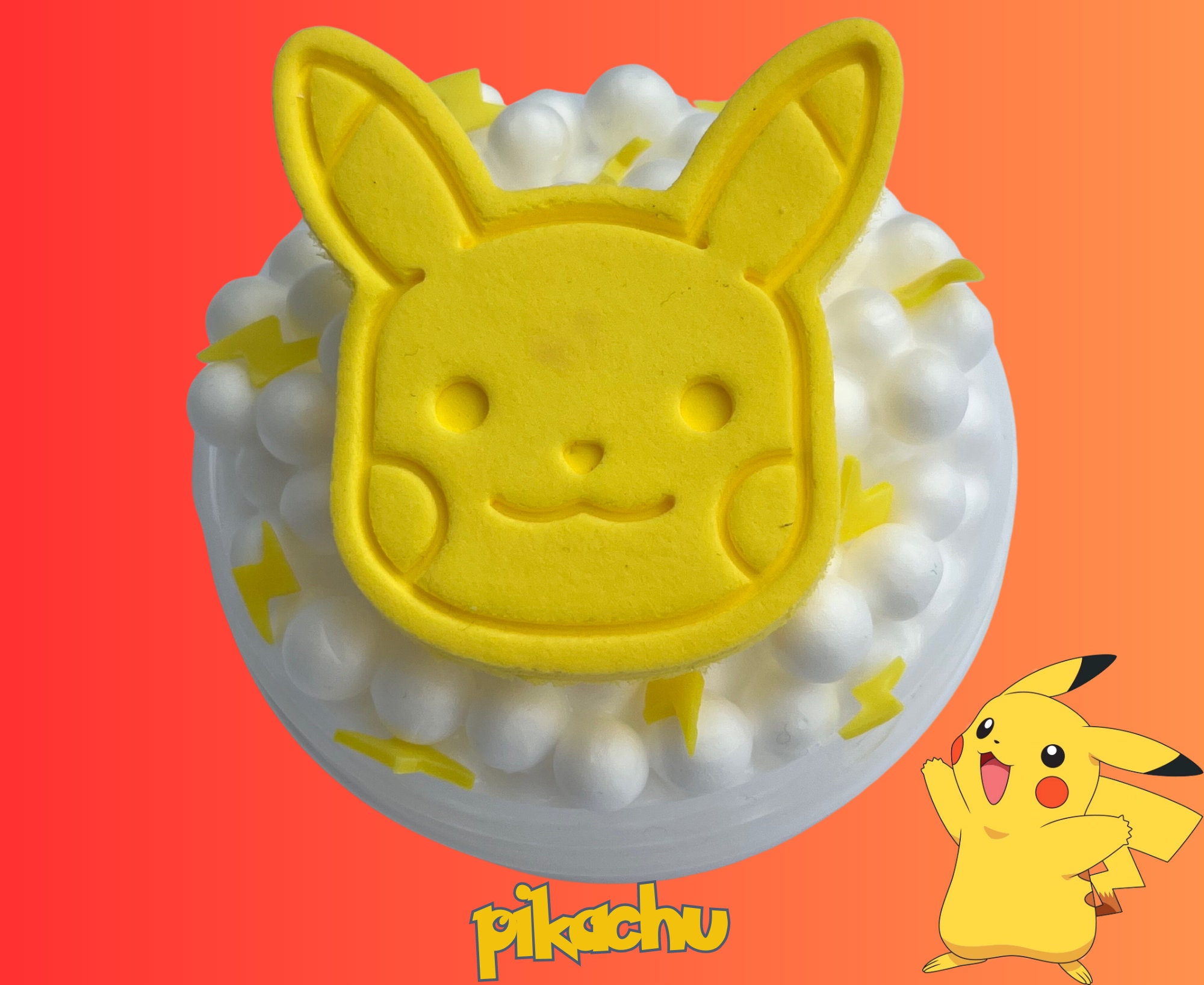 Pikachu Slime Pokemon Party Favor Pack Foam Electric Yellow Poke - Etsy ...