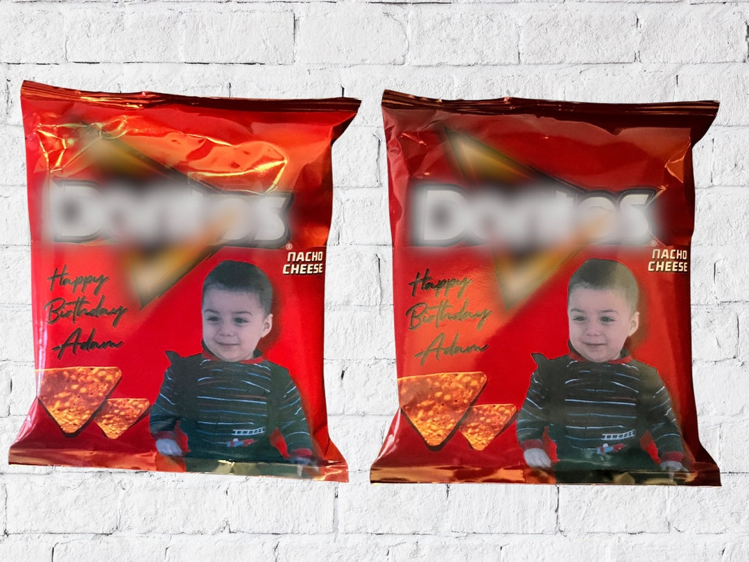 Personalized CHIP BAG Doritos Bags Filled Bags Custom Bags Party Favors - Etsy