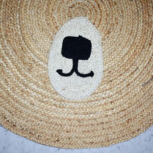 New Design Jute Rug Hand Braided Round Jute Area Rug for - Etsy