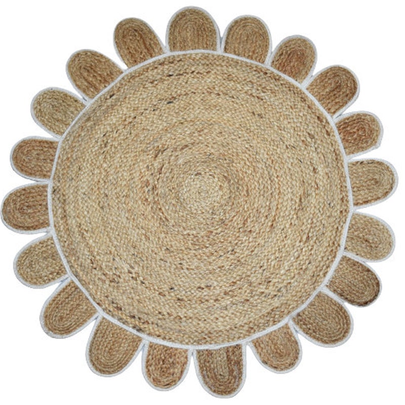 Round Jute Rug - Etsy