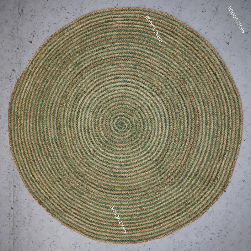 Round Boho Rug - Etsy