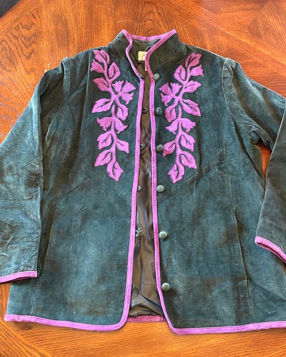 Vintage linea leather jacket - Gem