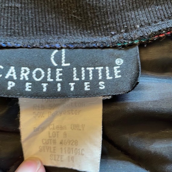 Carole Little Varsity Jacket - Gem