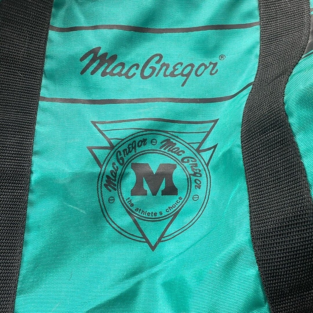 Macgregor Vintage Duffle Gym Bag Teal Black 80s 90s - Etsy