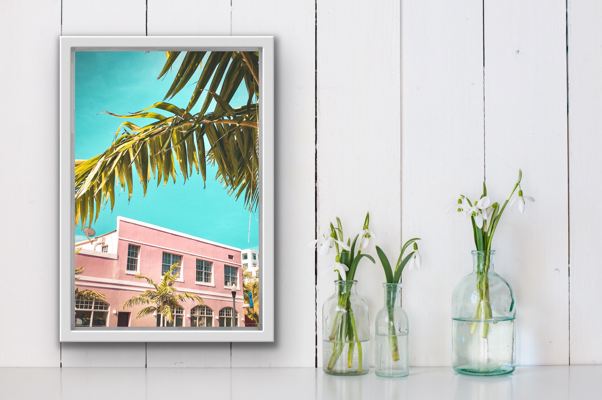 South Beach Miami Photography Print Vibrant Colors Print Sobe Scene ...