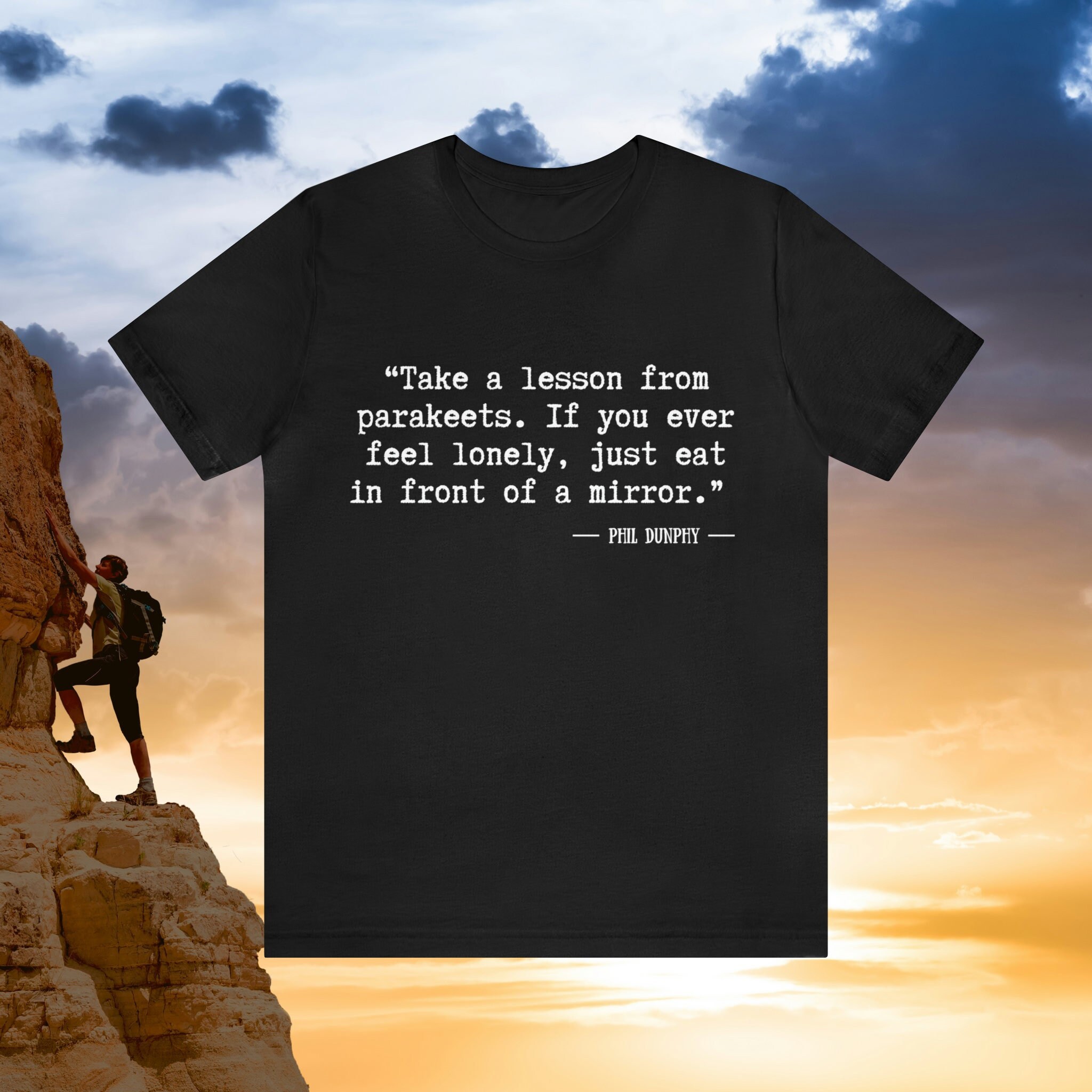 Parakeets Phil Dunphy Quotes Modern Family Inspiration Tees ...