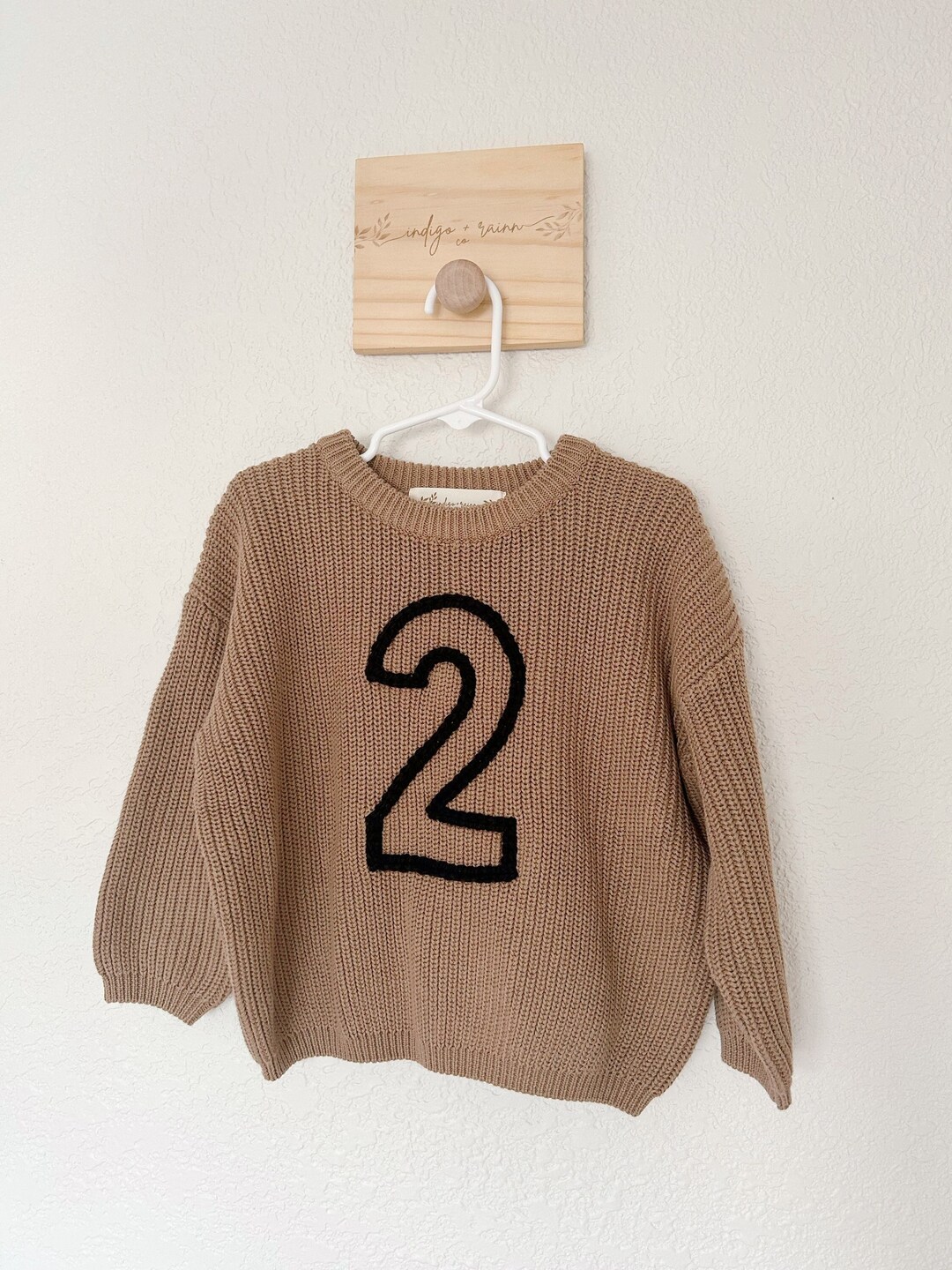 Toddler Birthday Sweater Two Year Old Birthday Party Outfit - Etsy