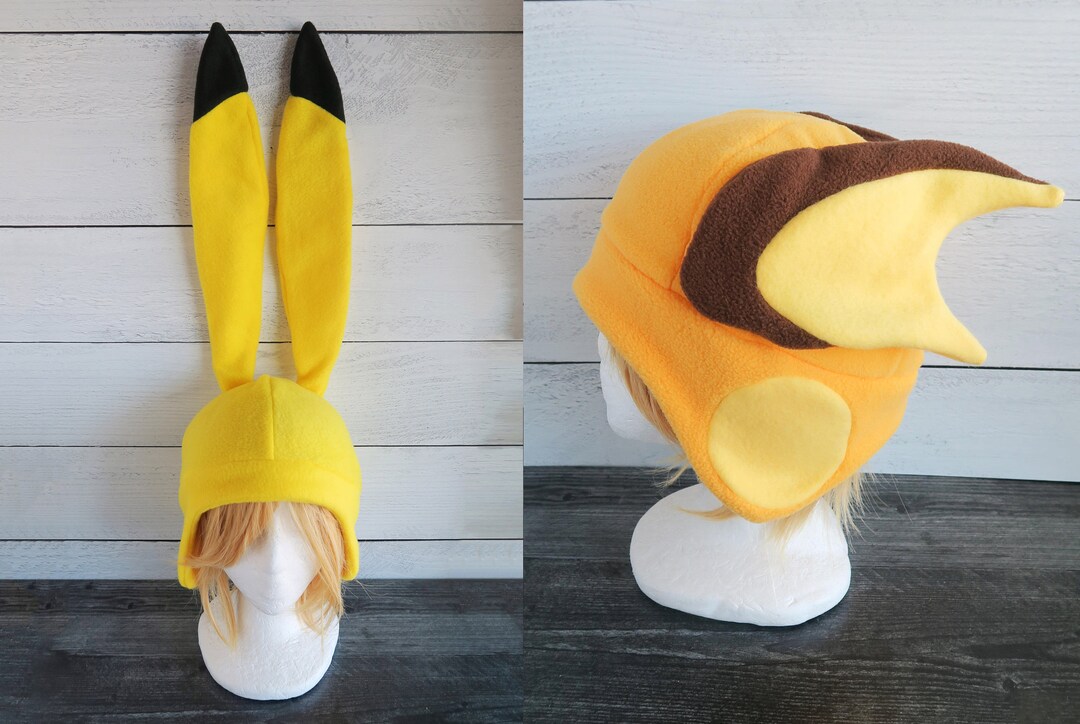 Pik or Rai Fleece Hat Ready to Ship Halloween Costume - Etsy