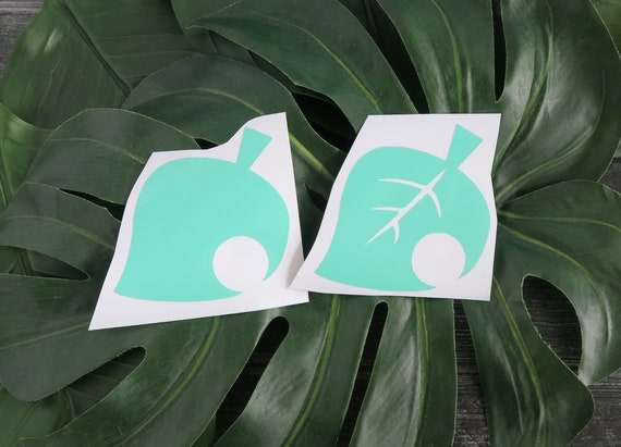 Leaf Decal or Vinyl Sticker | Etsy