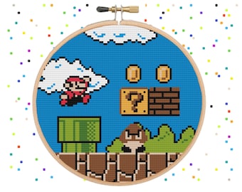 Mario Cross Stitch | Etsy