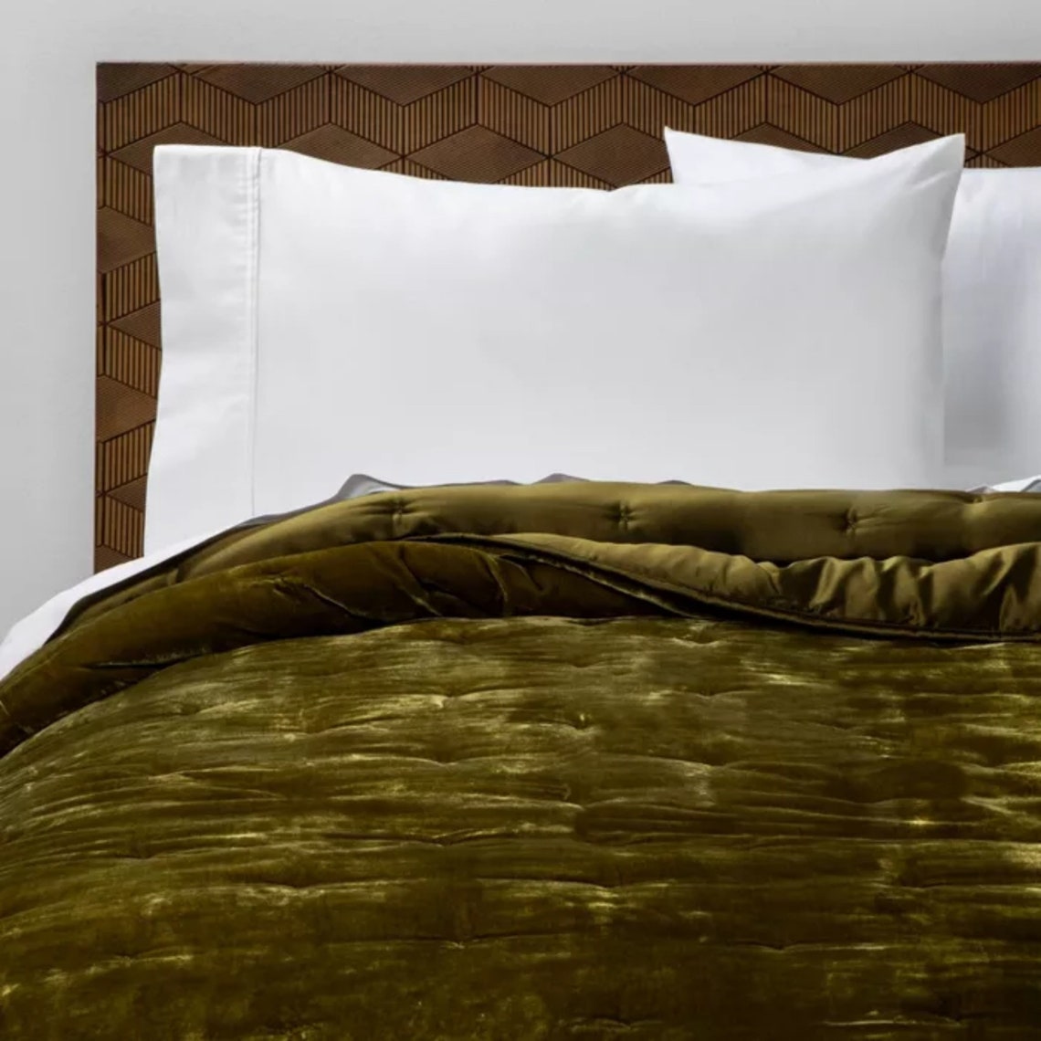 Olive Green Silk Velvet Blanket Comforter Duvet Coverlet - Etsy