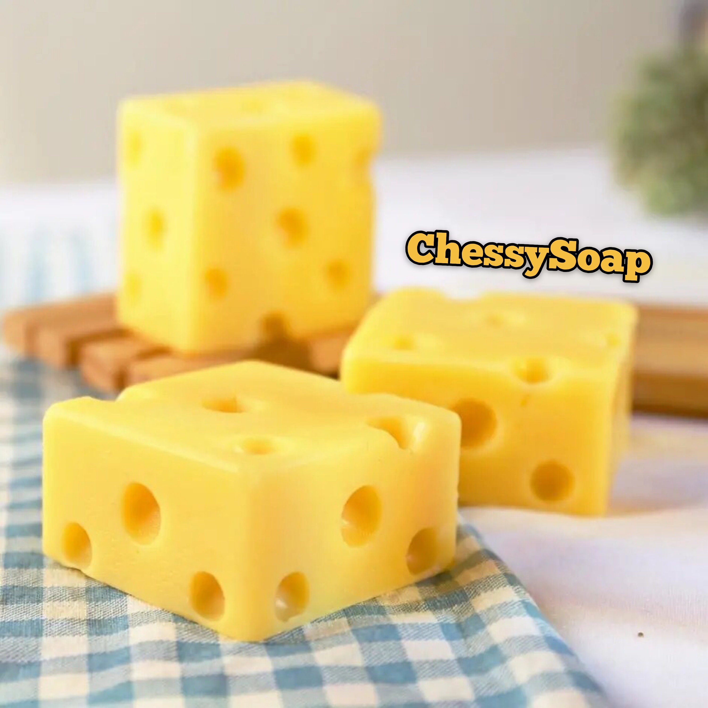 3 Handmade Cheesy Soap Creamy Stringy Cheese Foam Gift Pack - Etsy