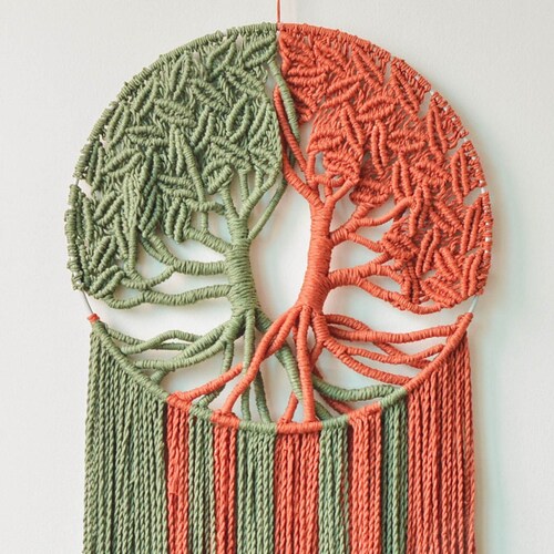 Macrame Tree of Life Wall Hanging - Etsy