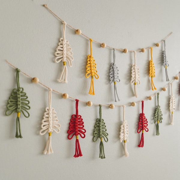 Xmas Tree Garland - Etsy