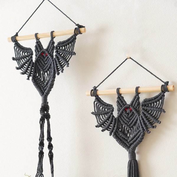 Macrame Bat - Etsy