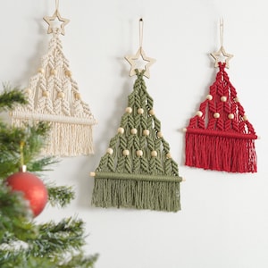 Pattern Macrame Christmas Tree PDF Download, How to for Beginner ...