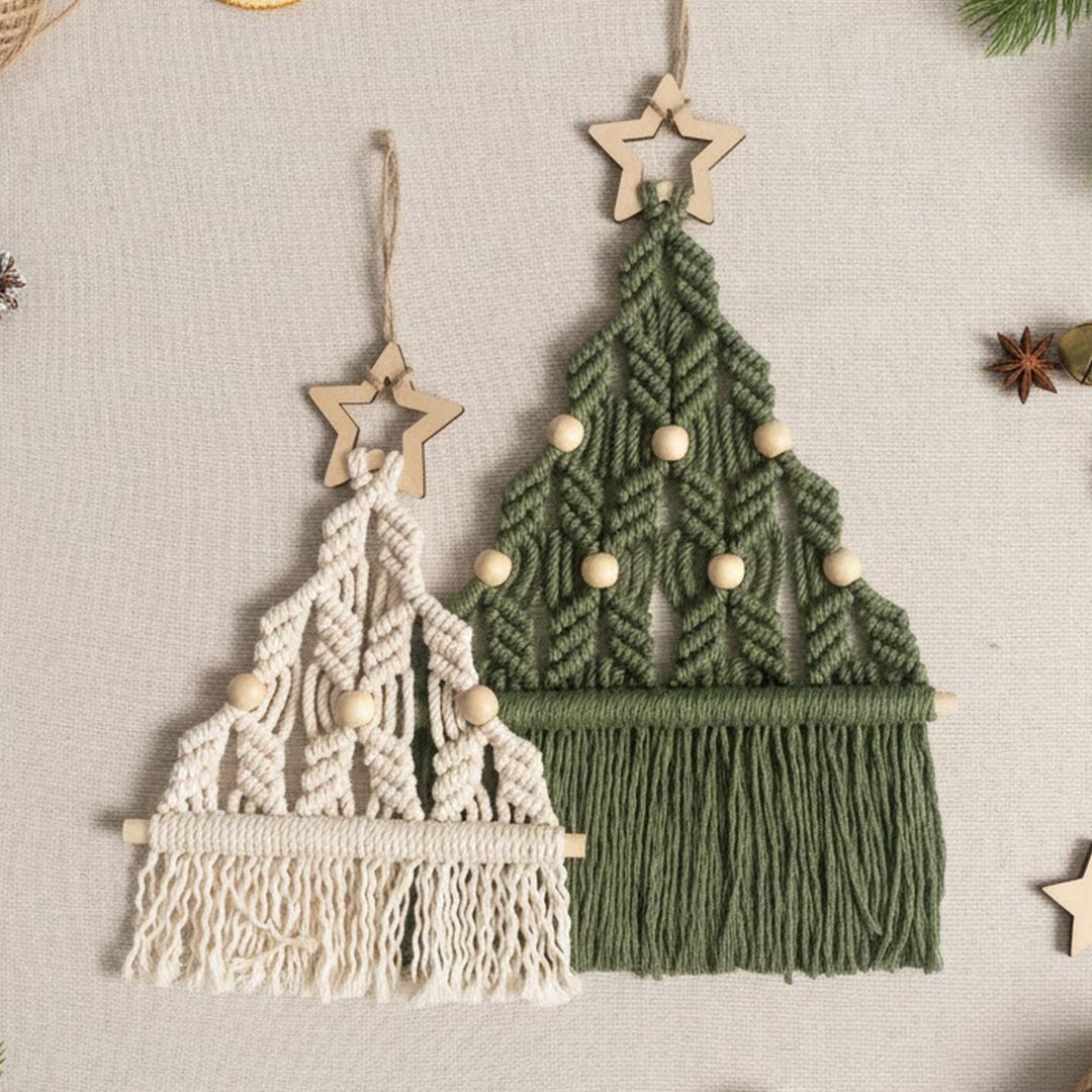 Minimalist DIY Macrame Christmas Tree Kit for Subtle Décor K20 - Etsy