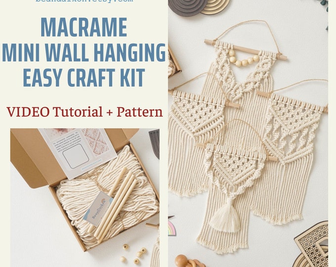DIY Macrame HORSE KIT - Farm Decor, Barn, Rustic, Cowboy, - Etsy Canada