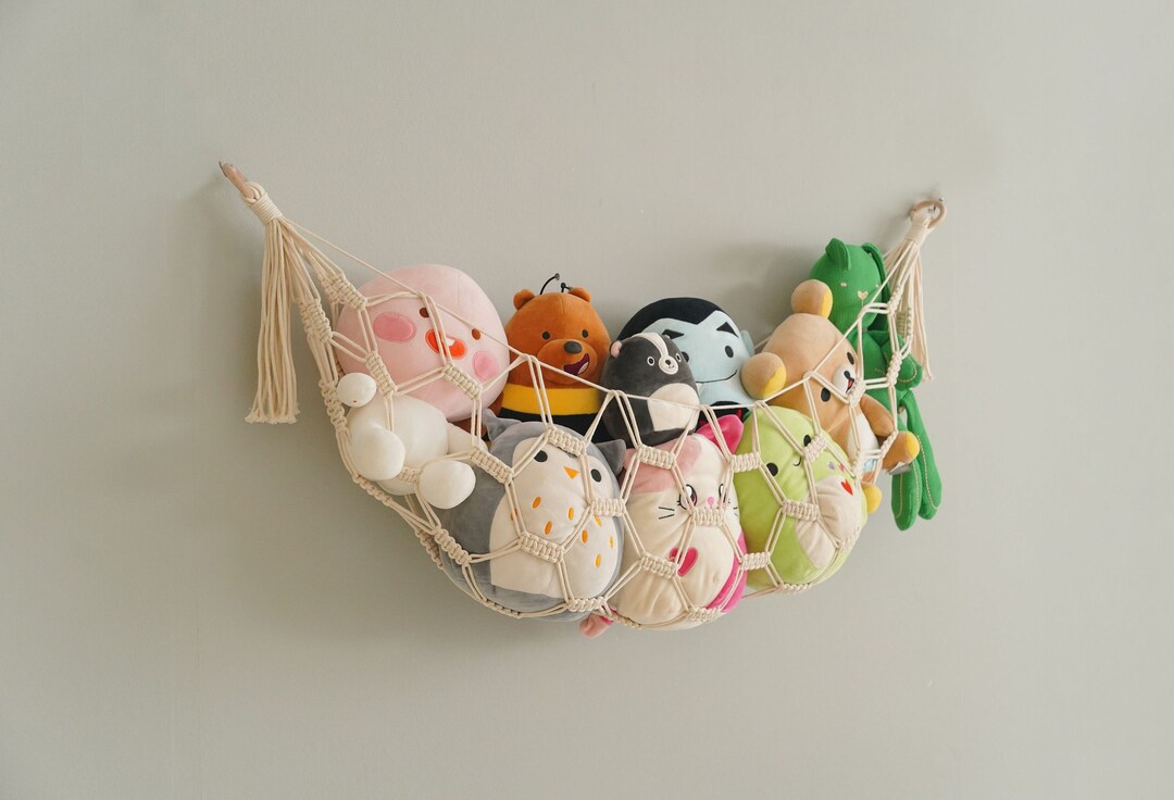 Squishmallow Toy Hammock, Nursery Organizer, Baby Room Decor, Gifts for ...