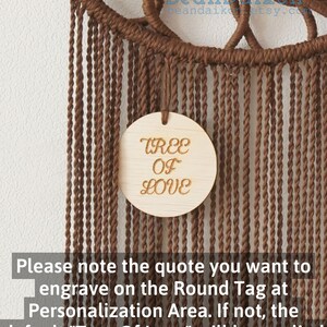 Macrame Family Tree, Personalized Gifts, Boho Wall Tapestry, Cozy Room ...