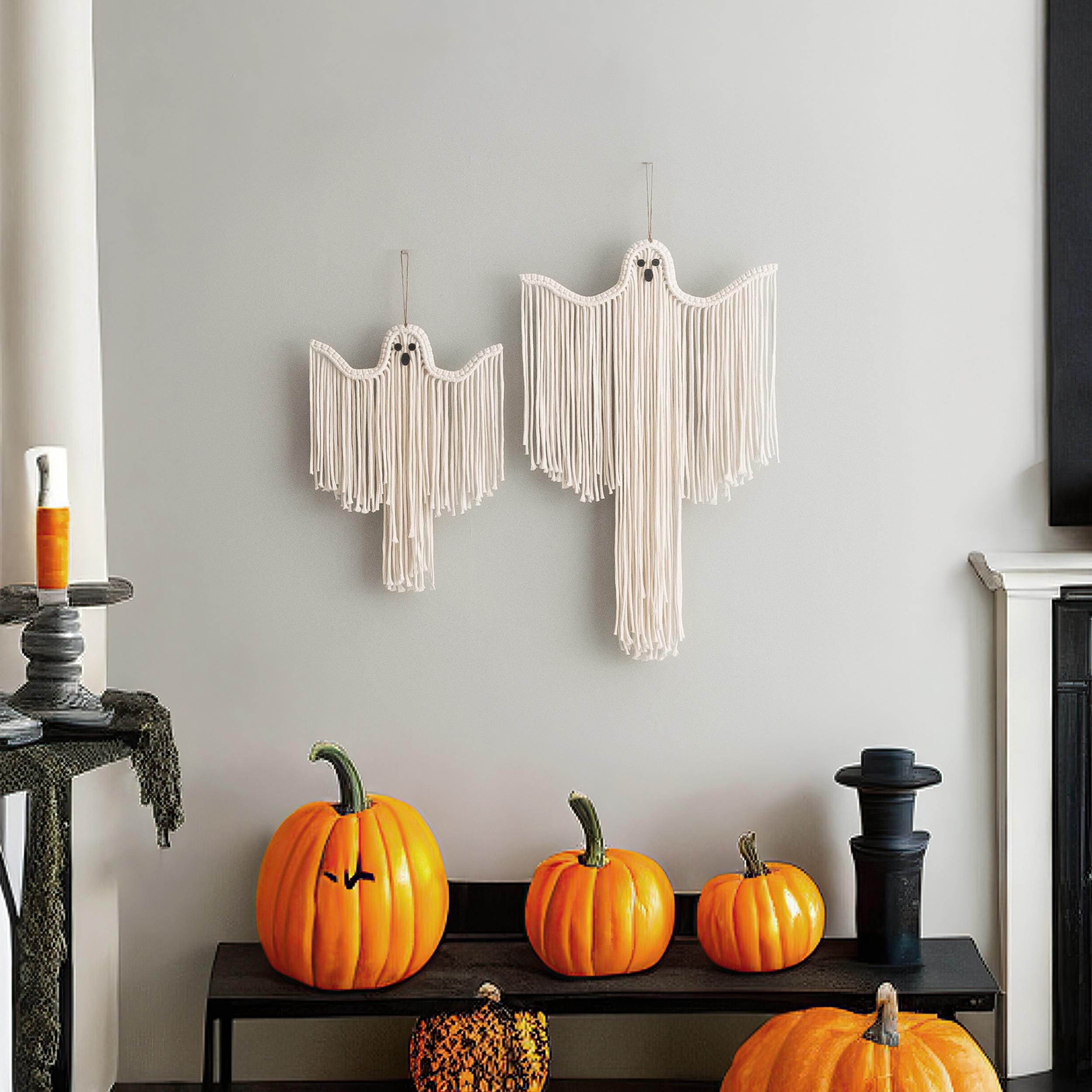 Halloween White Ghost, Ghost Decorations, Hanging Ghost, White Ghost ...