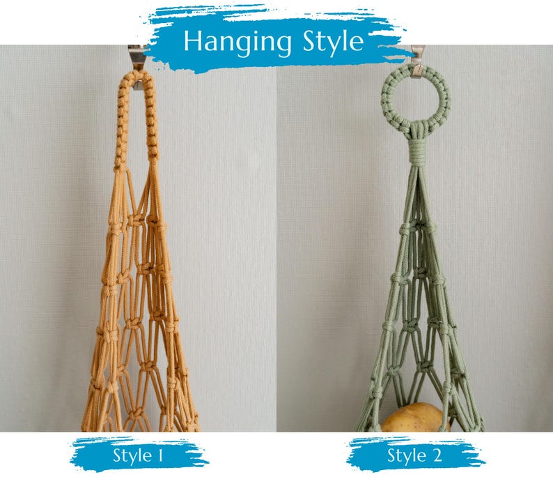 Hanging Vegetable Hammock, Produce Holder, Fruit Net for Camper ...
