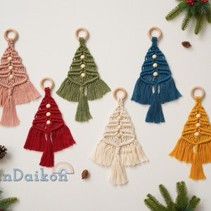 Macrame Pattern Christmas Tree PDF Download, Advanced Pattern, Macrame ...