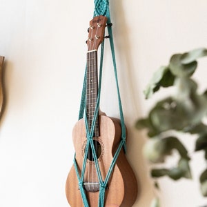 Ukulele Holder, Modern Wall Decor, Musical Instrument Club Decor ...
