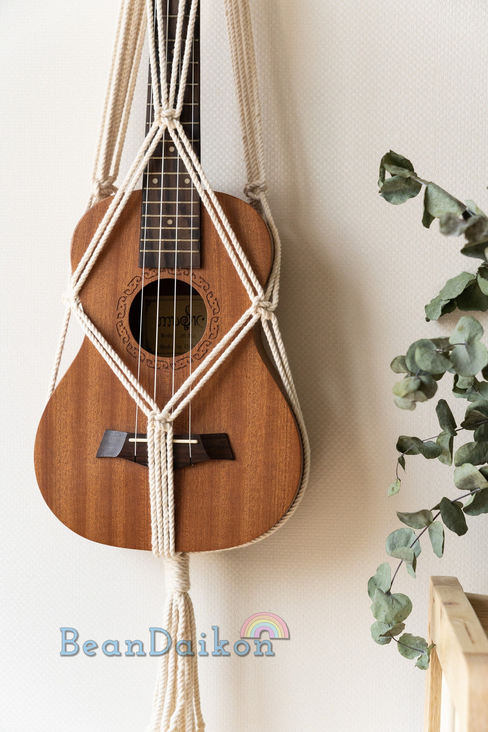 Ukulele Holder Modern Wall Decor Musical Instrument Club - Etsy