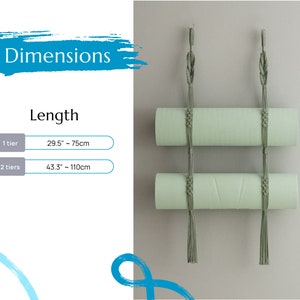 Exercise Mat Storage, Yoga Mat Wall Holder, Pilates Accessories, Home ...