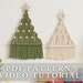 Macrame Pattern Christmas Tree PDF Tutorial, How to Macrame, Macrame ...