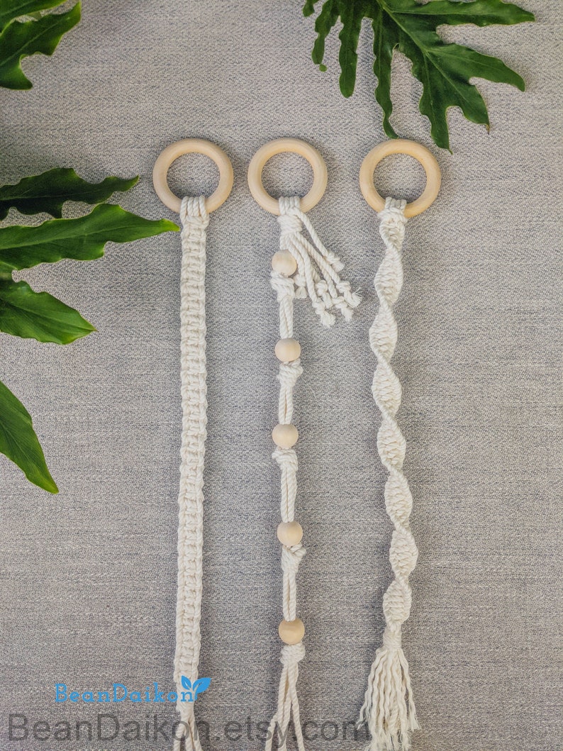 Macrame Plant Hanger Extension Macrame Extender Macrame - Etsy