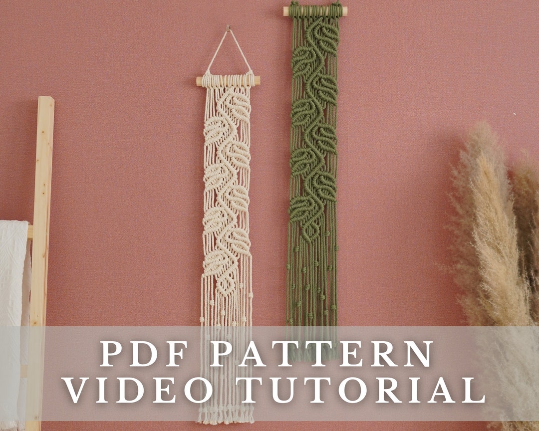 PDF Macrame Pattern Macrame Hanging Digital Craft Idea Pdf - Etsy