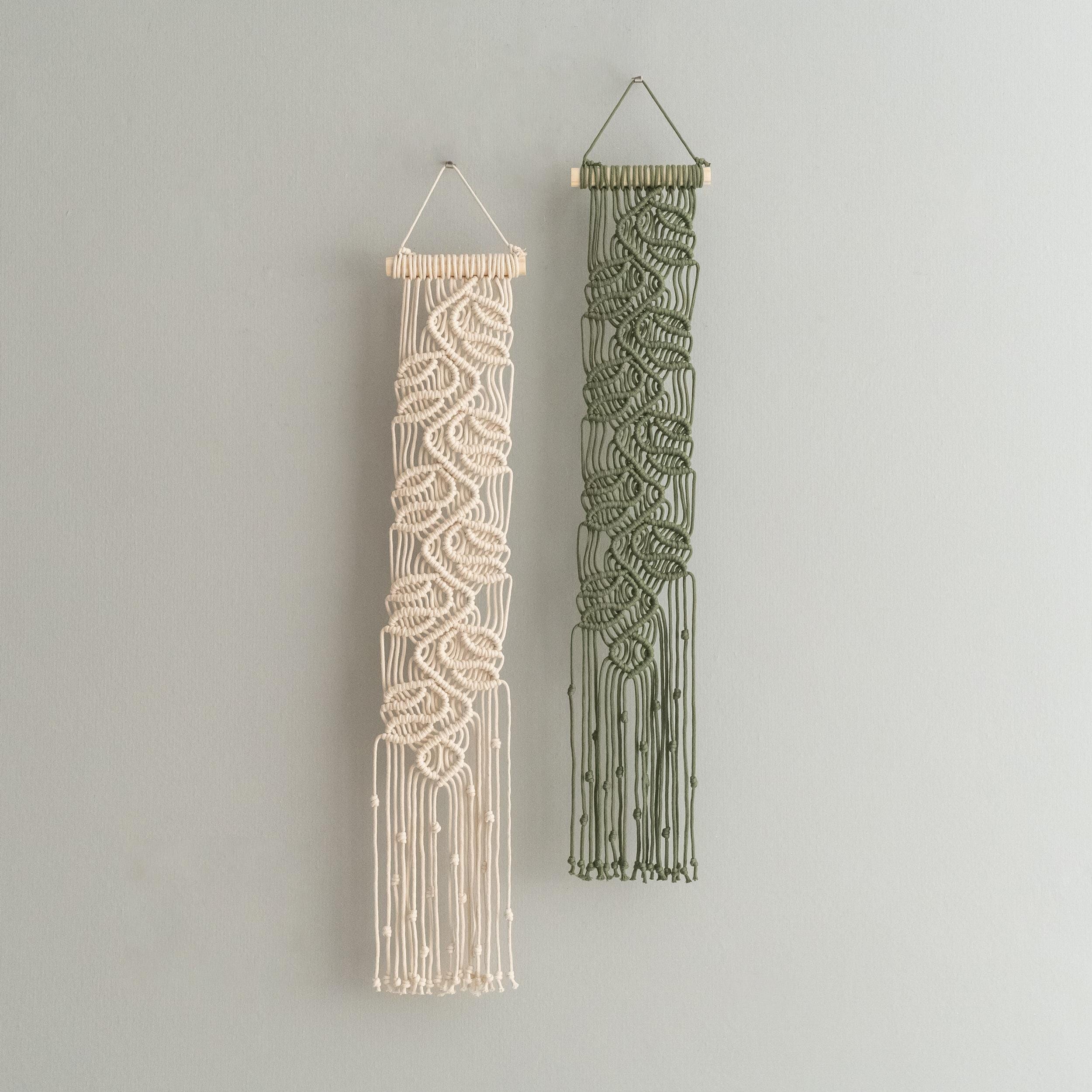 Macrame KIT, Macrame Beginner, Birthday Gift, Boho Office Decor, Make ...