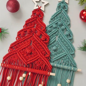 Macrame Tree Pattern, Diy Christmas Gift, Make It Yourself, Patterns and How To, Home Decoration ...