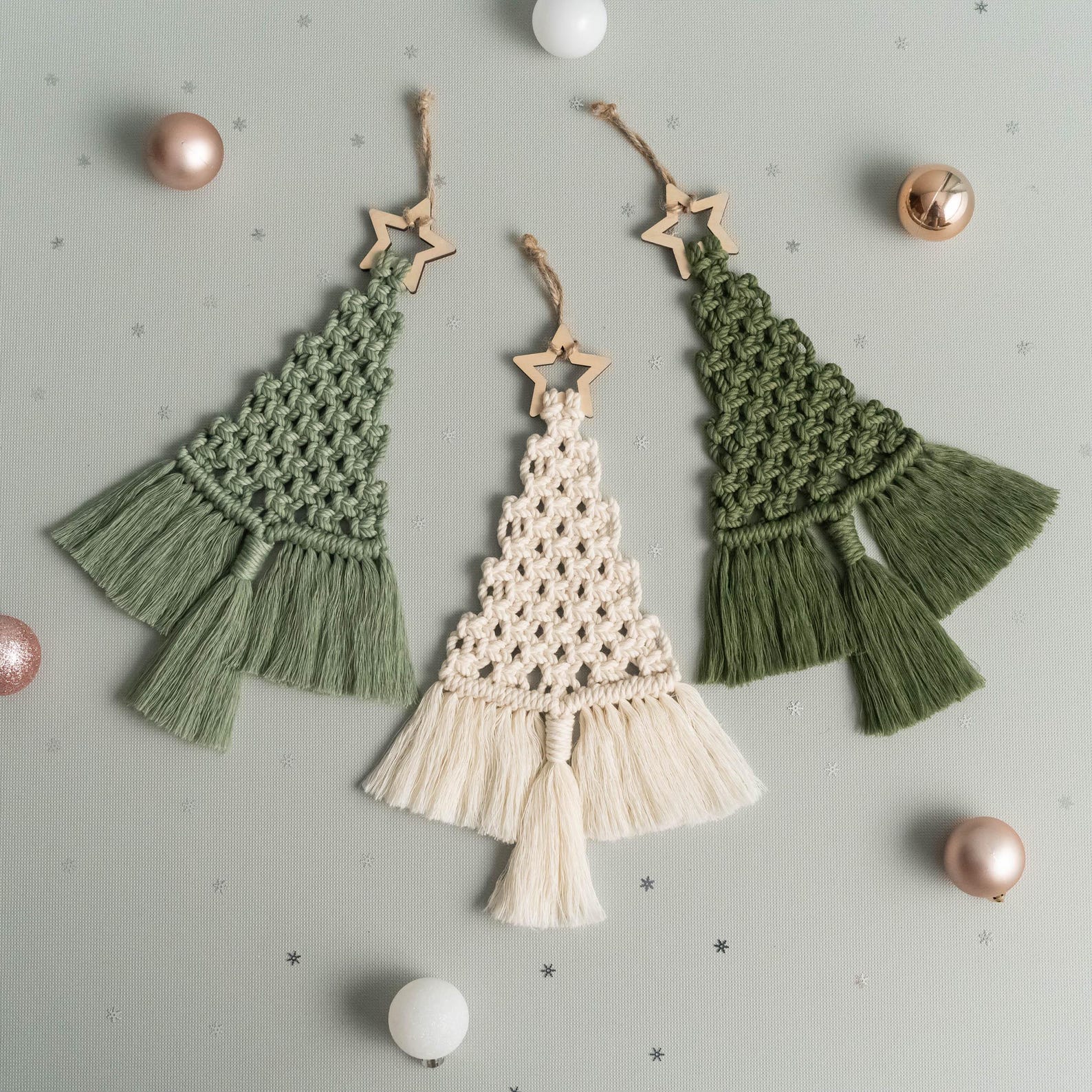 Boho Macrame Christmas Tree Wall Hanging, Macrame Christmas Tree ...