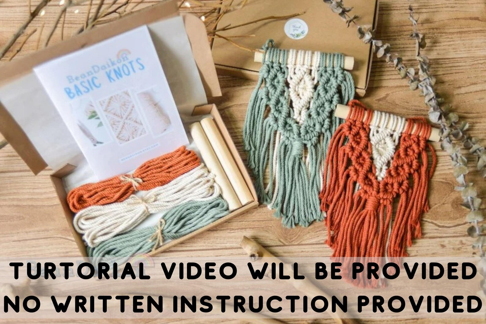 Easy Macrame Craft Kit Macrame Beginner Kit DIY Craft Kit - Etsy