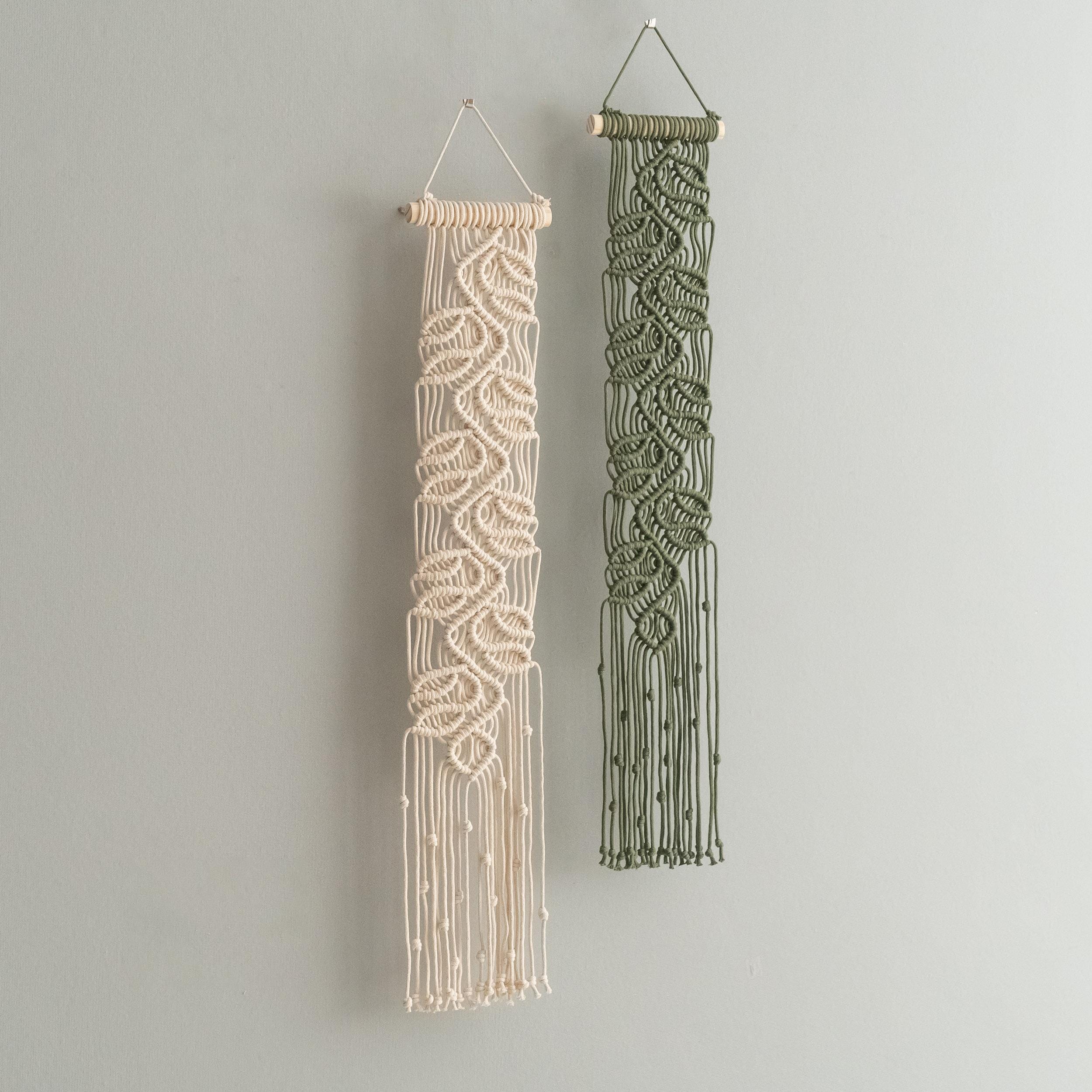Macrame KIT, Macrame Beginner, Birthday Gift, Boho Office Decor, Make ...