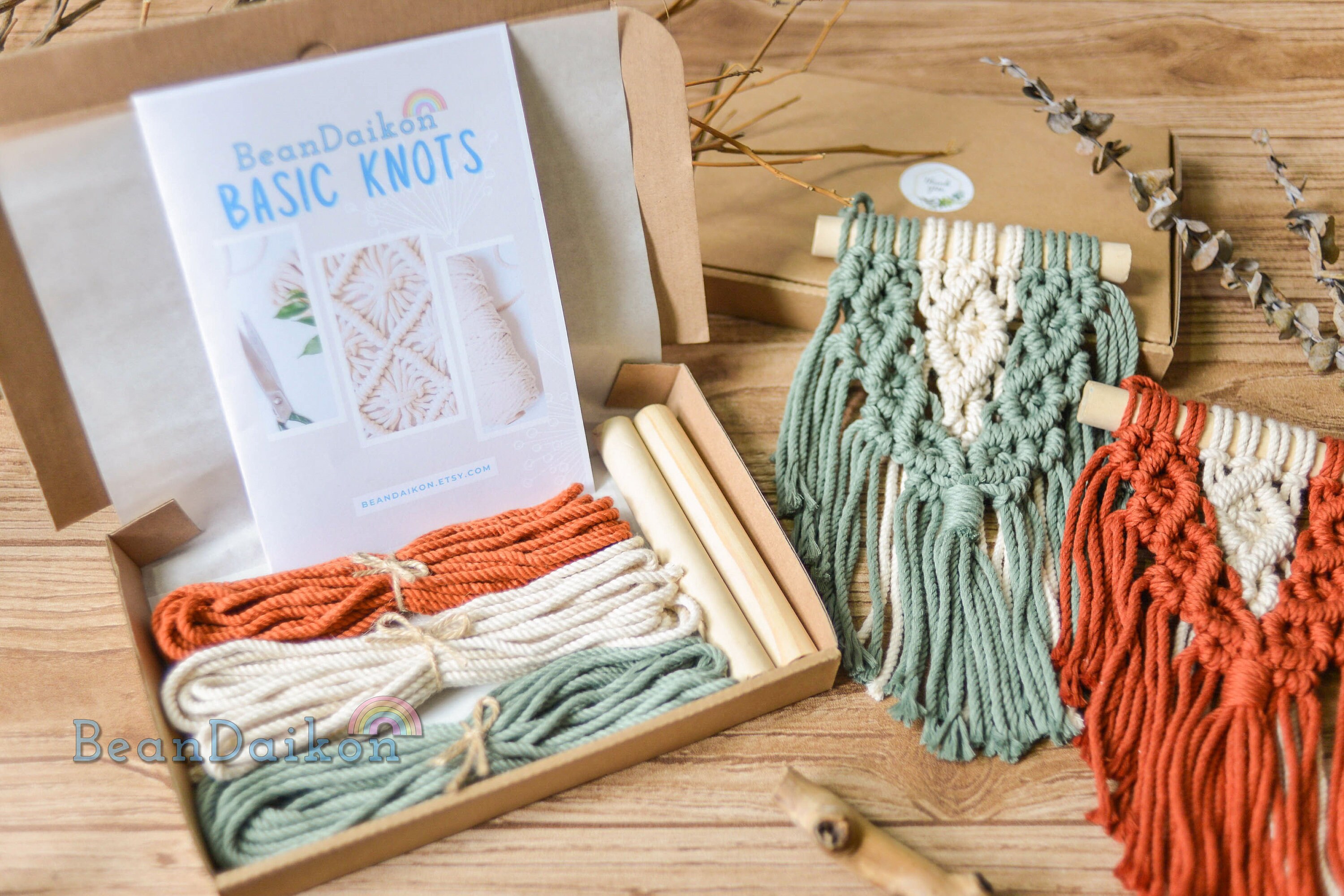 Easy Macrame Craft Kit Macrame Beginner Kit DIY Craft Kit | Etsy