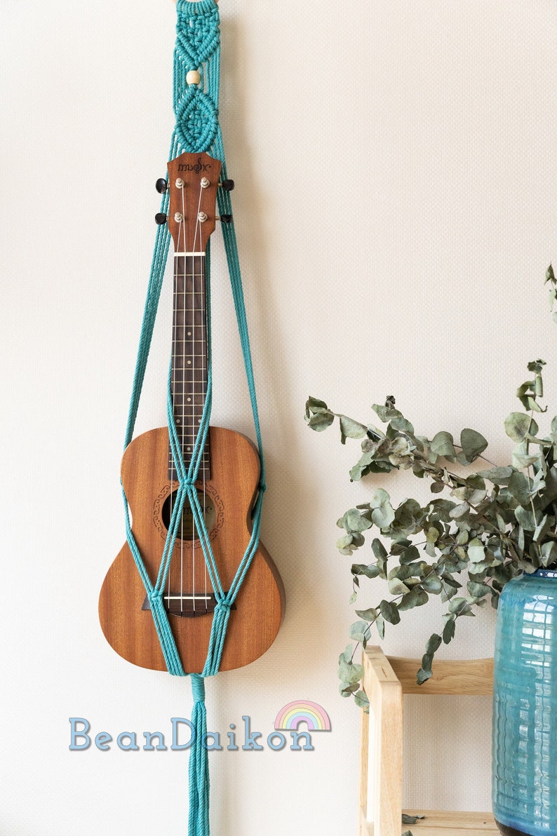Ukulele Holder Modern Wall Decor Musical Instrument Club - Etsy