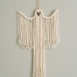 Macrame Halloween Ghost, Rope Ghost, Halloween Ghost, Ghost Decorations ...
