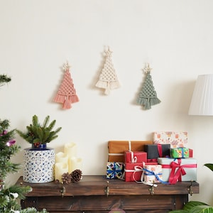 Macrame Pattern, DIY Christmas Tree, Easy Beginner Pattern, Christmas ...