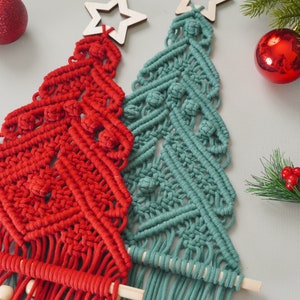 Macrame Tree Pattern, Diy Christmas Gift, Make It Yourself, Patterns and How To, Home Decoration ...