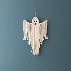 Macrame Halloween Ghost, Rope Ghost, Halloween Ghost, Ghost Decorations ...