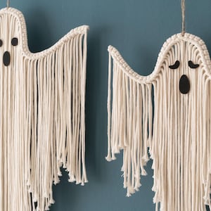 Ghost Macrame, Home Decor Gothic, Halloween Decor, Gothic Decor Bedroom ...