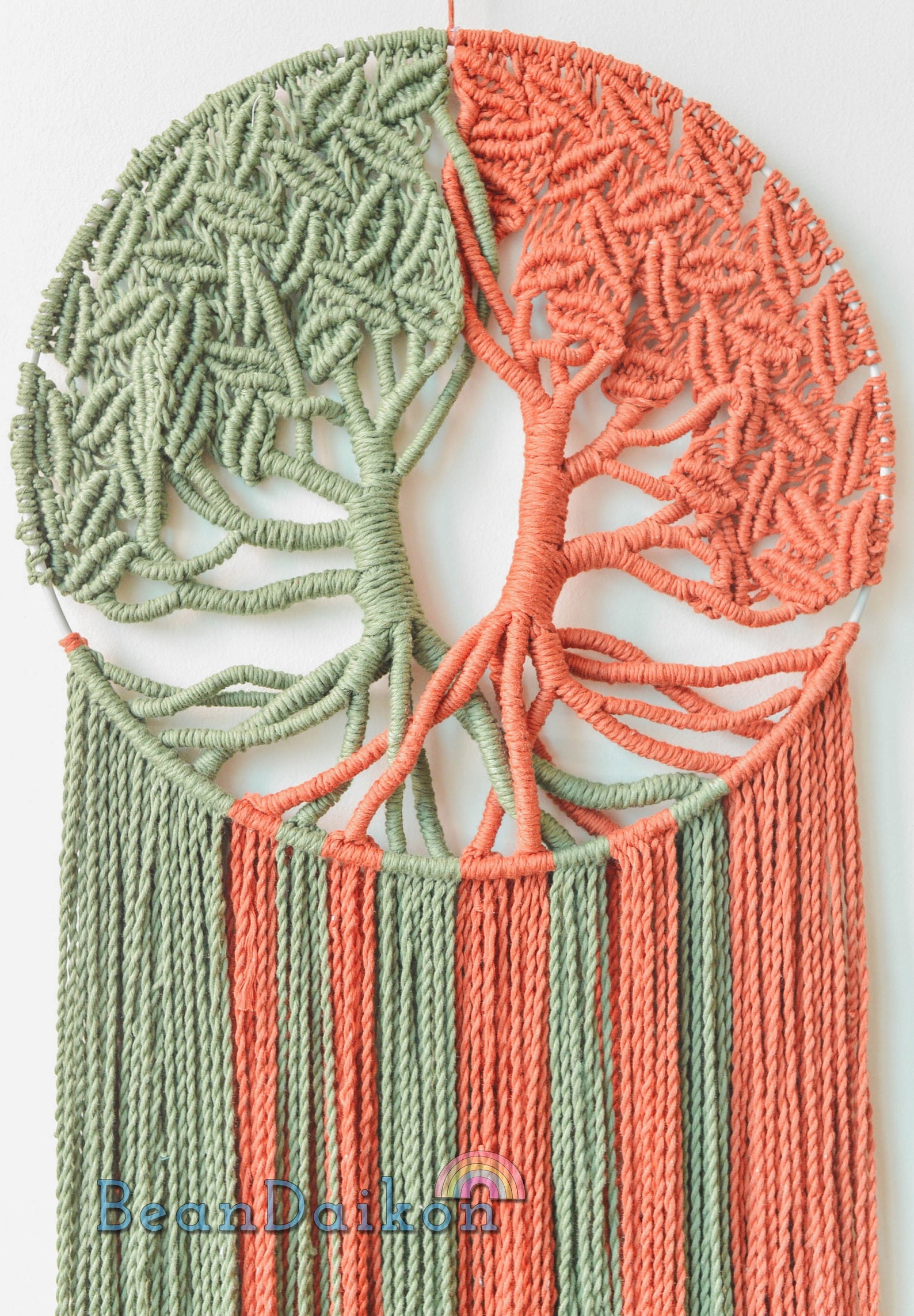 Large Tree of Life Macrame Wall Hanging Macrame Dreamcatcher - Etsy