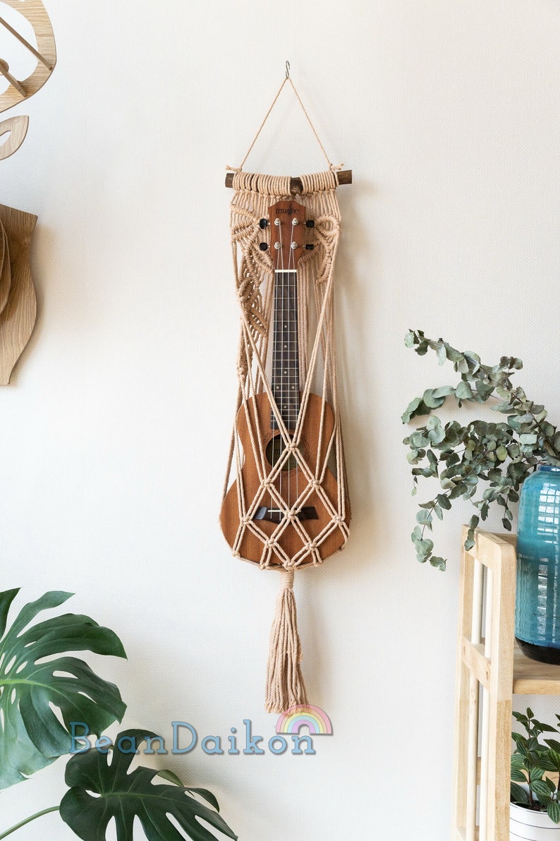 Ukulele Holder Modern Wall Decor Musical Instrument Club - Etsy