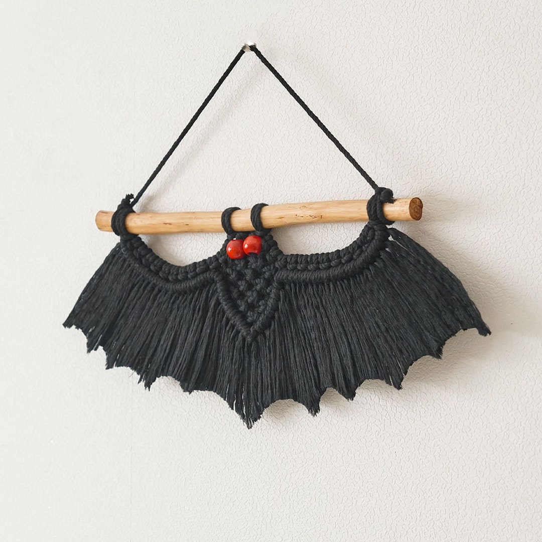 Gothic Bat Dreamcatcher, Pentacle Goth, Black Pentagram, Dark Academia ...