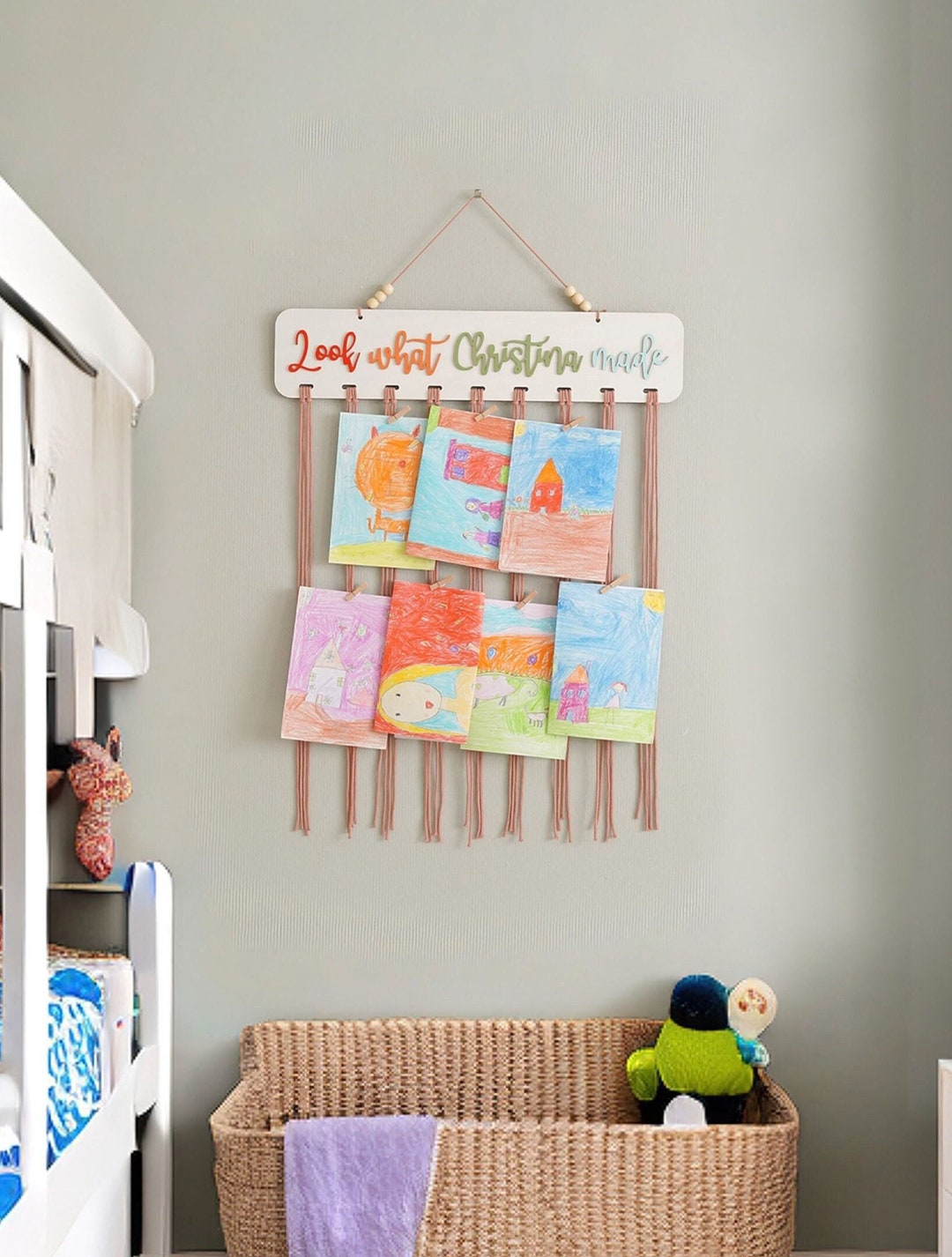 Child Art Display Children Art Display Diy Art Display Art - Etsy
