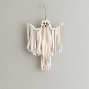 Macrame Halloween Ghost, Rope Ghost, Halloween Ghost, Ghost Decorations ...